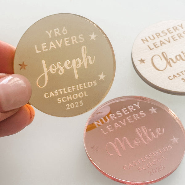 Personalised Leavers Token 2025 | Affordable School Keepsake |Year 6 ...